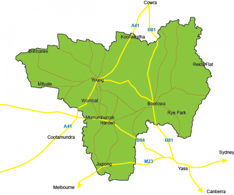 The Hilltops LGA and Region - Hilltops Council